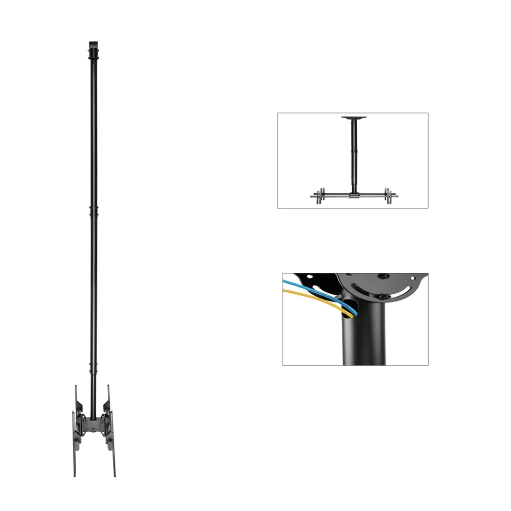 Back-To-Back Flat Panel TV Ceiling Mount